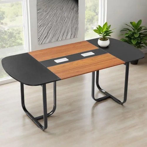 Konferenční stůl VEVOR, 6–8 osob – 1800 × 900 × 750 mm