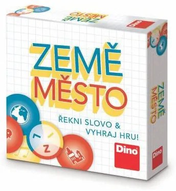 Dino Země Město společenská hra