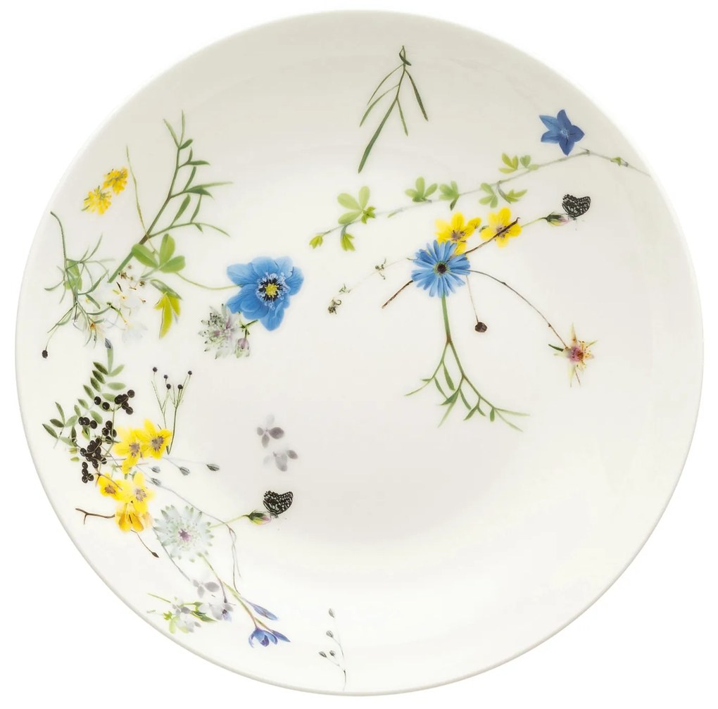 Rosenthal Polévkový talíř 21 cm Brillance Bone China Fleurs des Alpes