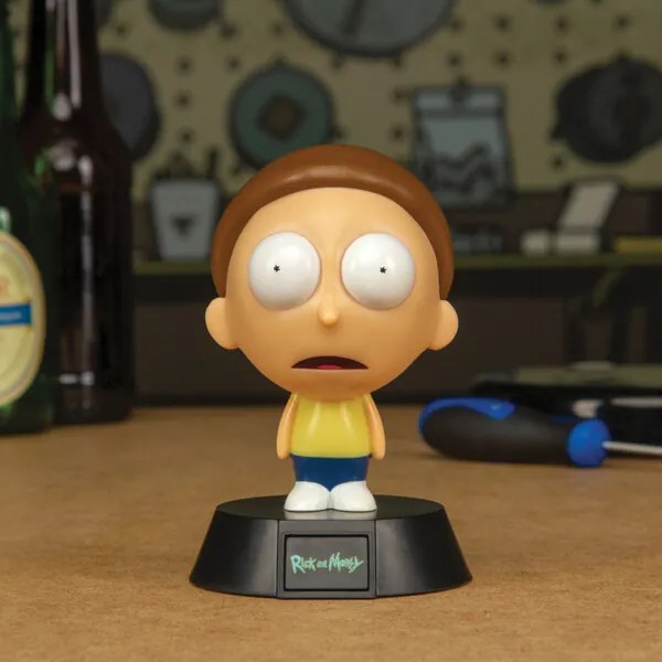 Lampička Paladone Icon Light Rick & Morty - Morty Vícebarevná