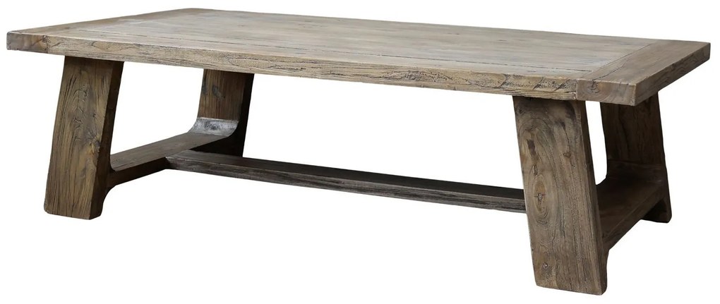 Konferenční stůl z recyklovaného dřeva Marseille - 130*68*40 cm