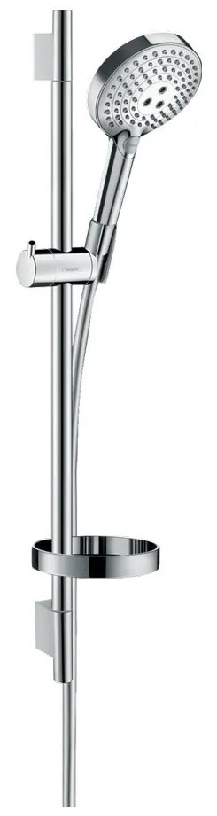 Hansgrohe Raindance Select S, sprchová sada 120 3jet PowderRain se sprchovou tyčí 65 cm, chromová, HAN-27654000