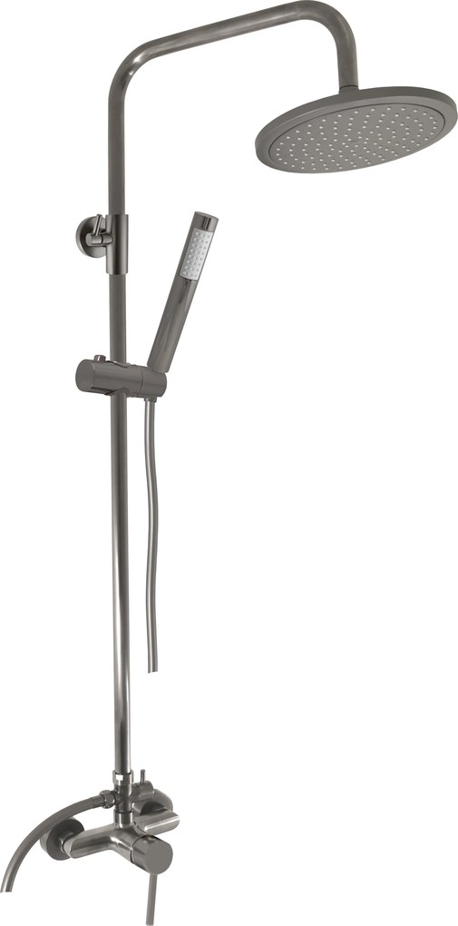 Slezák - RAV Sprchový komplet se směšovací baterií SEINA - SE982.5/5-61MGK, Metal Grey kartáčovaná