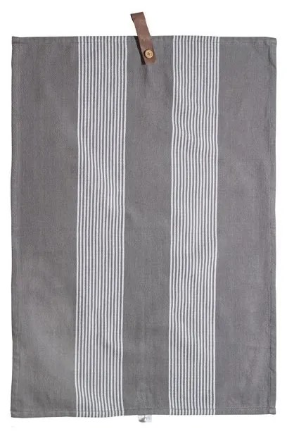 Kuchyňská utěrka Utveda Grey/White 50x70 cm Storefactory Scandinavia