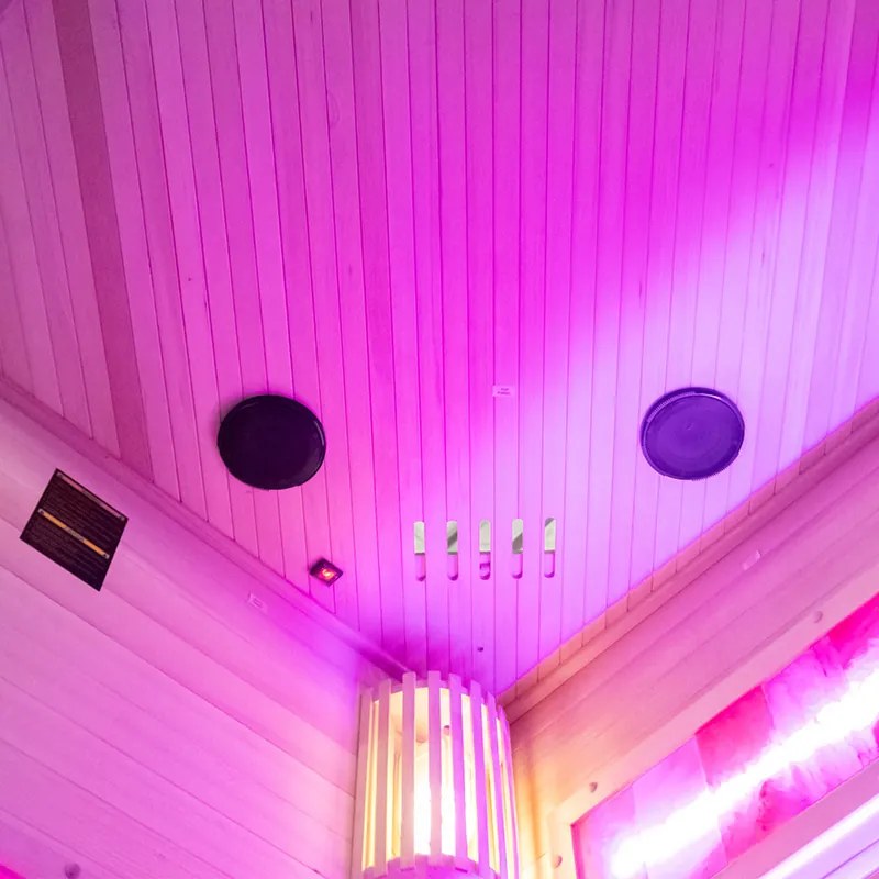 BPS-koupelny Finská sauna Relax HYD-6192 120x120, 2 osoby