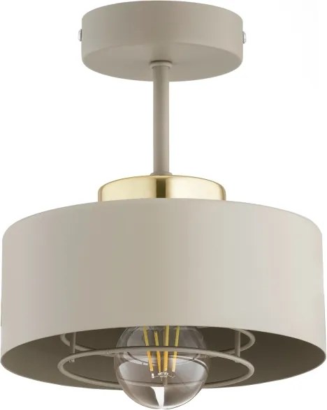 BRILAGI - Přisazený lustr SPRING 1xE27/60W/230V pr. 20 cm béžová/zlatá