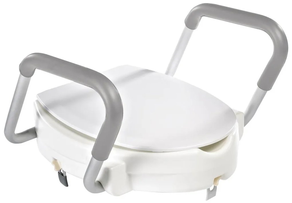 Ridder, WC sedátko zvýšeno 10cm, s madly, bílé, A0072001