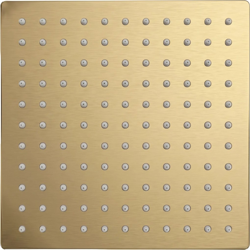 Rea Rea, čtvercová hlavová sprcha 25x25 cm, nerez, JS-P015BG, zlatá matná, REA-P0611