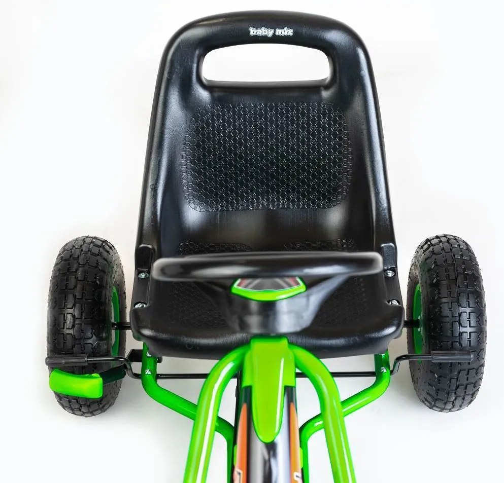 Dětská šlapací motokára Go-kart Baby Mix Razor růžová