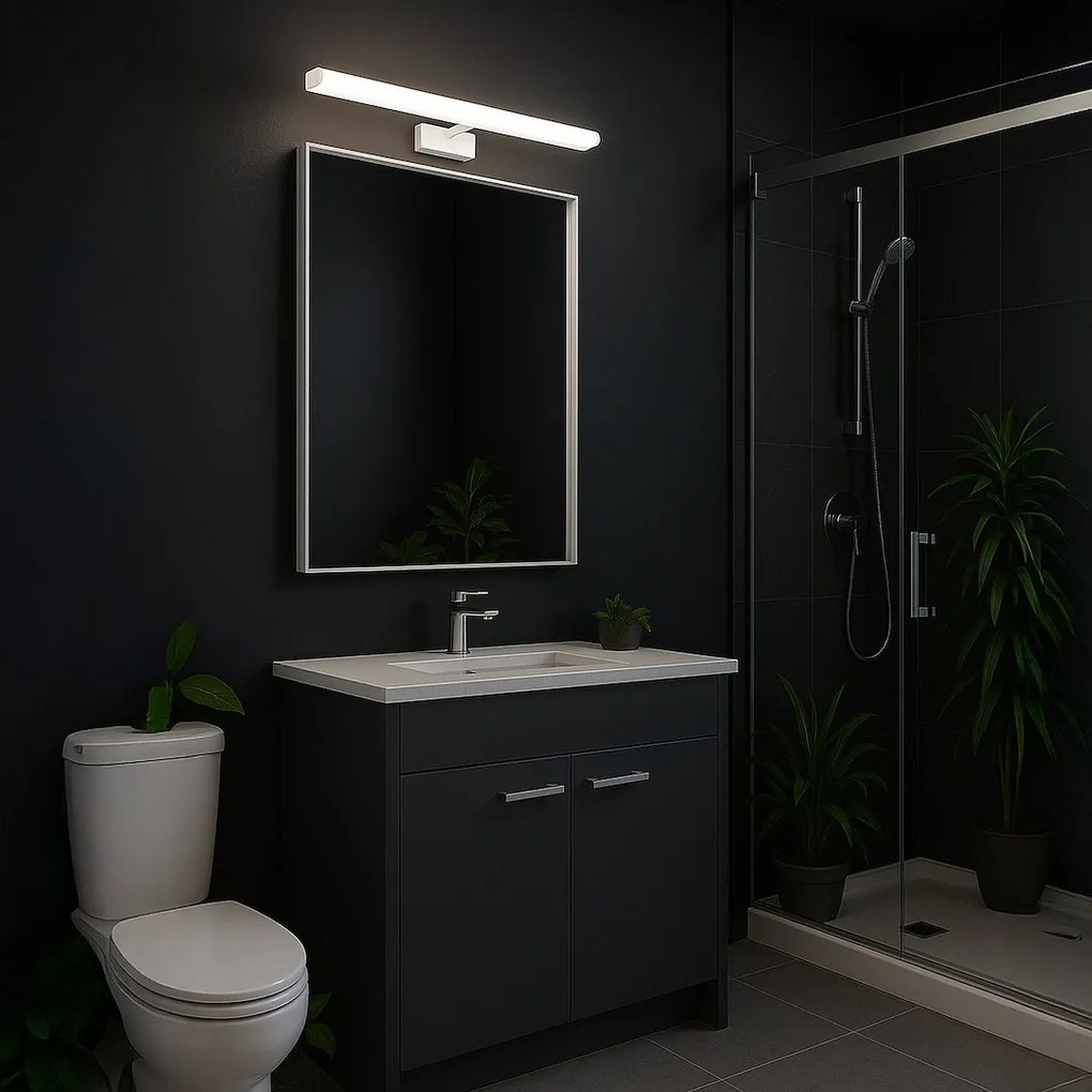 Nástěnné LED svítidlo Mirore, 1x LED 8w, 4000k, (fi 40cm), w