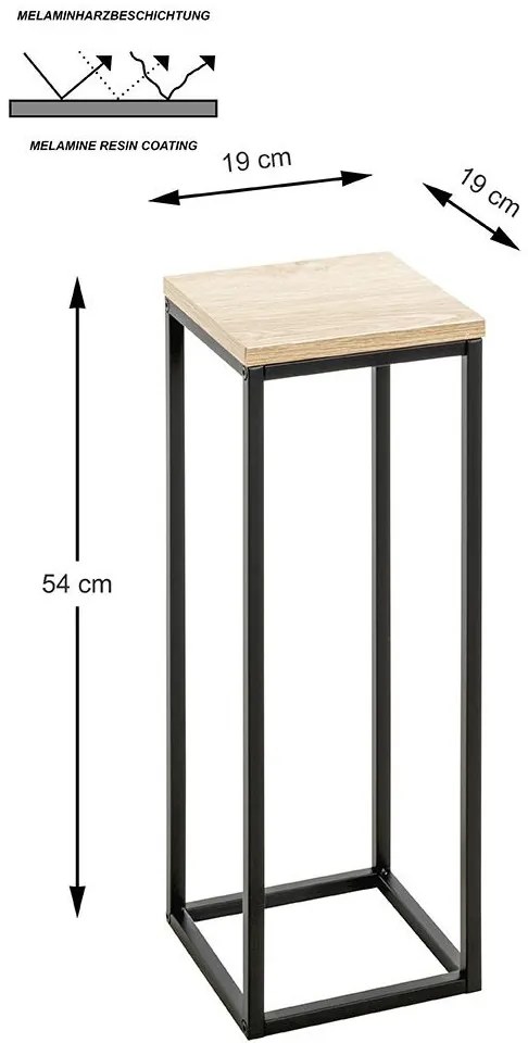 Univerzální stojan/stolek Watford, výška 54 cm