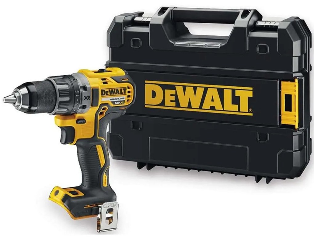 DeWALT - 18V AKU vrtací šroubovák, bez baterie a nabíječky DCD791NT