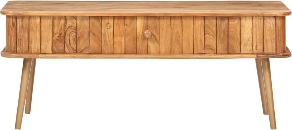 Konferenční stolek 100 x 50 x 40 cm masivní akáciové dřevo 289650
