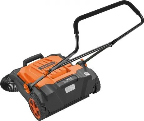 Ruční zametací stroj s ručním tlačením, Se záběrem 650 mm VEVOR