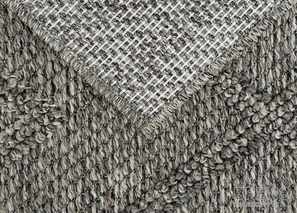 Breno Kusový koberec PATARA 4954 Grey, 140x200 cm, Šedá