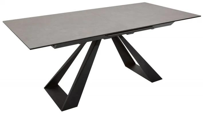 Jídelní stůl Concord 180-230cm keramický antracit / 40648