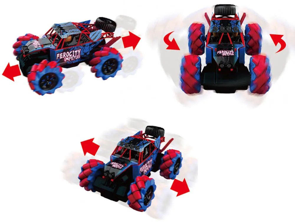 4 kolový drifting auto s dálkovým ovládáním