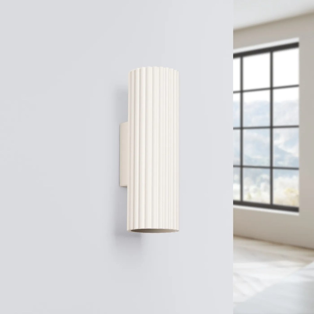 Sollux Lighting Nástěnné svítidlo KARBON 20 béžové