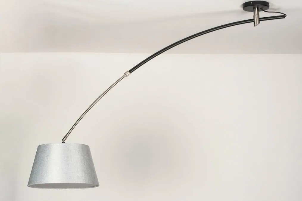 Závěsné designové svítidlo do kuchyně Snap Light Centaur Charlenne Black and Grey
