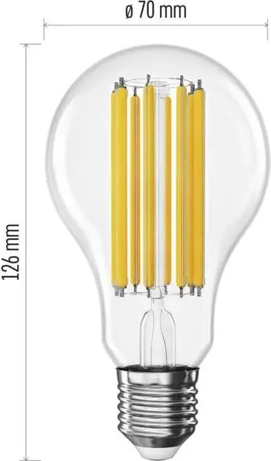 EMOS LED žárovka Retro 18W E27 ZF5D82