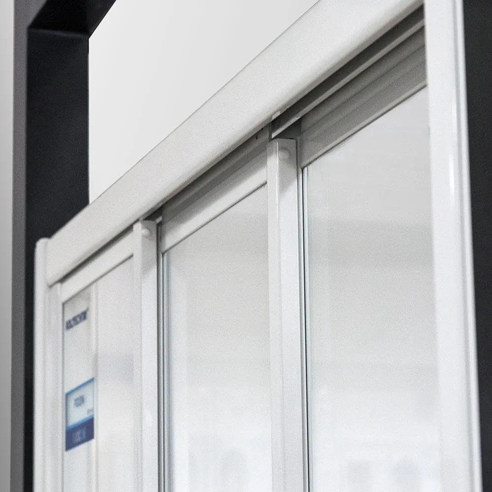 Roth LEGA LINE PD3N 1900 Posuvné sprchové dveře pro instalaci do niky 80 cm Profil: Bílá, Sklo: Grape