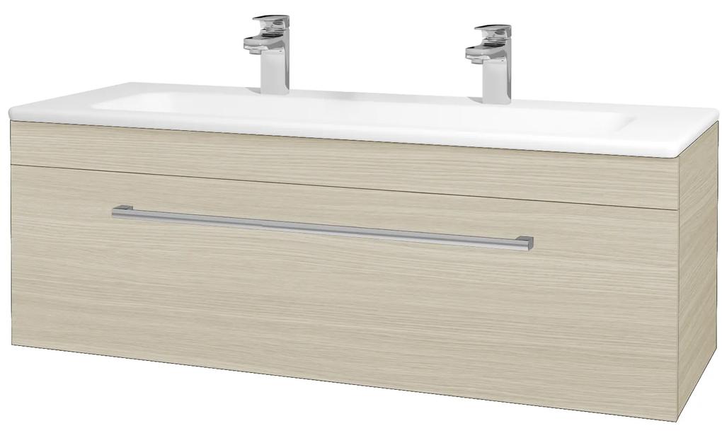 Dřevojas Koupelnová skříň ASTON SZZ 120 Varianta: D03 Cafe / Úchytka T01 / D03 Cafe