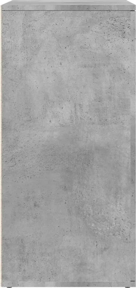Příborníky 2 ks betonově šedé 79 x 38 x 80 cm kompozitní dřevo 3276605