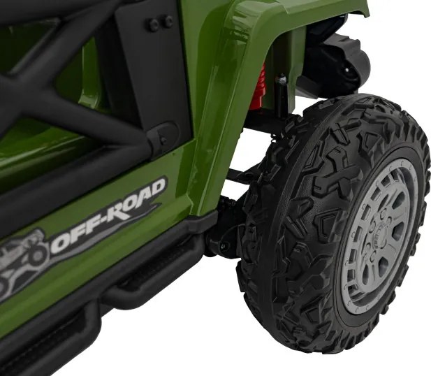 Elektrické autíčko OFF ROAD Speed zelené