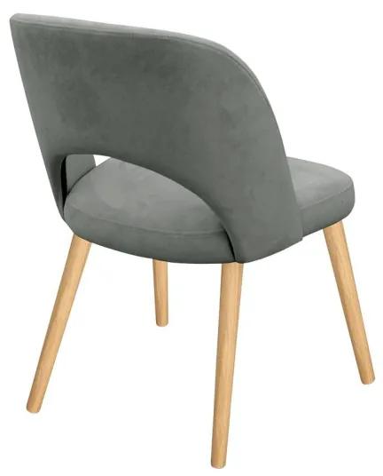 Židle JK84, Barva dřeva: černá, Potah: Magic Velvet 2227