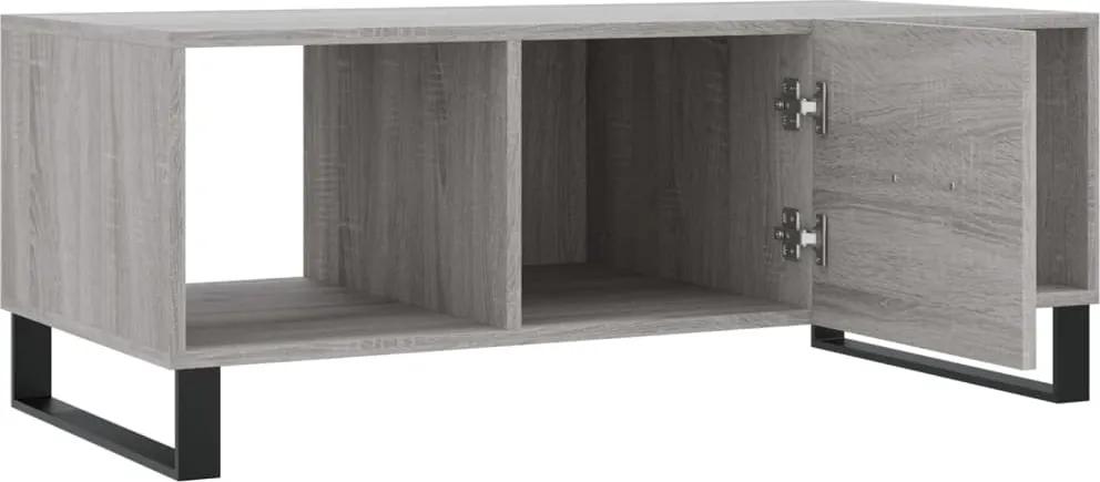 vidaXL Konferenční stolek 102 x 50 x 40 cm kompozitní dřevo [829330] Barva: hnědý dub
