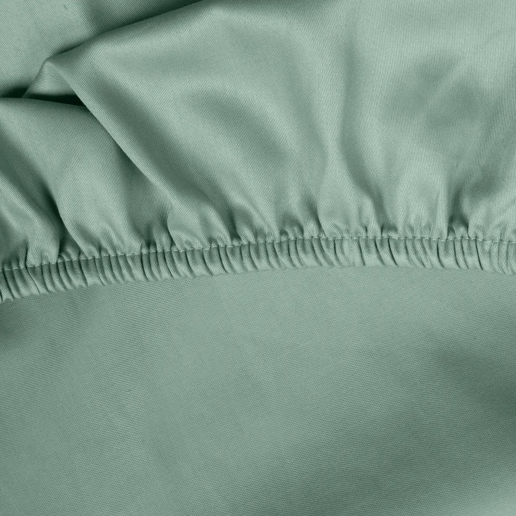 MAKOSATÉNOVÉ PROSTĚRADLO NOVA S GUMIČKOU 200X220 CM, VÝŠKA 30 CM MATOVÁ