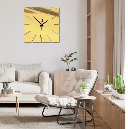 Nástěnné hodiny minimalistický čtvercový design | SENTOP X0099