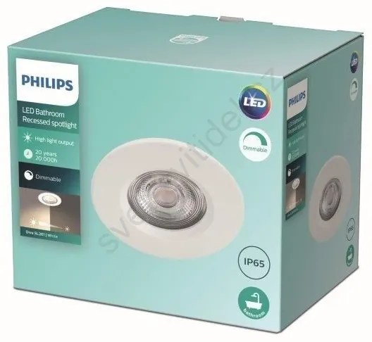 Philips - LED Stmívatelné koupelnové svítidlo LED/5W/230V 2700K IP65