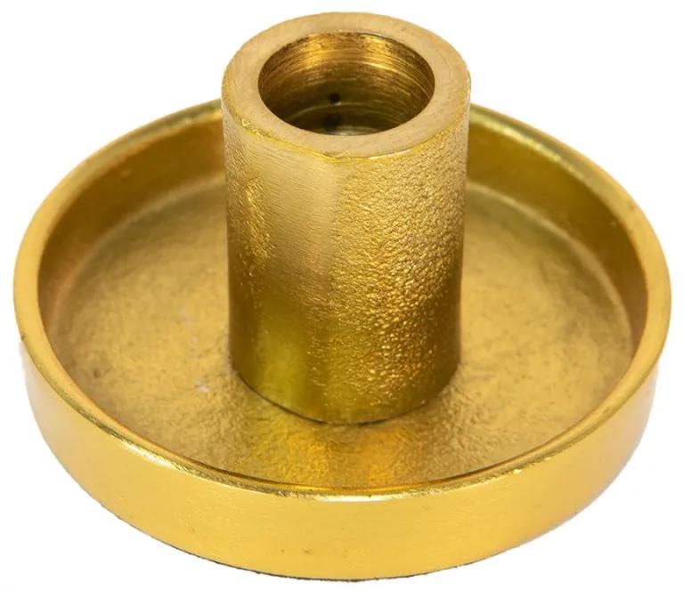 Svícen zlatý 8*5 cm – 8x5 cm