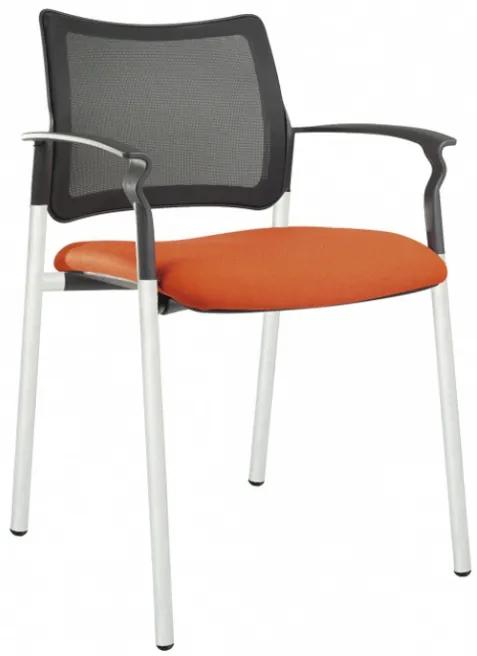 ANTARES 2170 C Rocky NET - Jednací židle  - koženka růžová