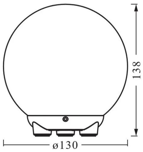 Ledvance - LED RGBW Stmívatelná stolní lampa SMART+ MAGIC LED/2,5W/5V Wi-Fi