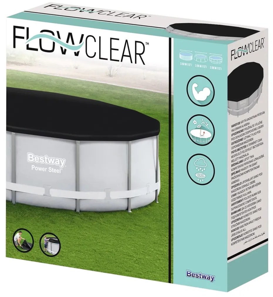 Bestway Flowclear Krycí plachta na bazén 396 cm