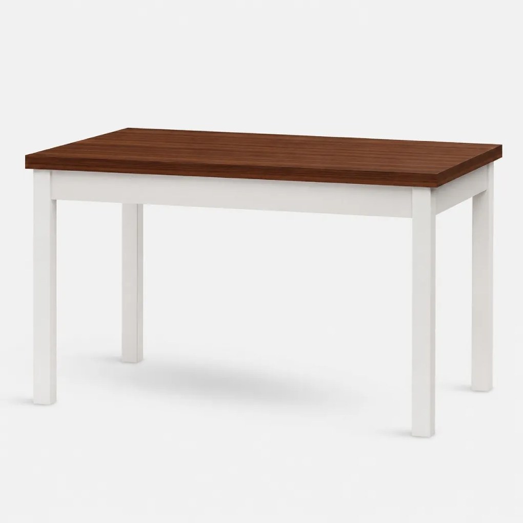 Stima Stůl W21 120x80 + 40 cm rustikál černá