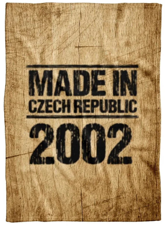 Deka Made In (rok: 2002, Podšití beránkem: NE)