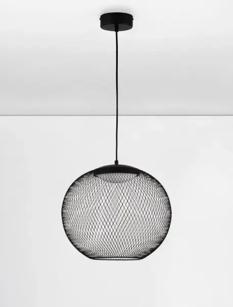 LED černá designová svítilna Kinetic 164