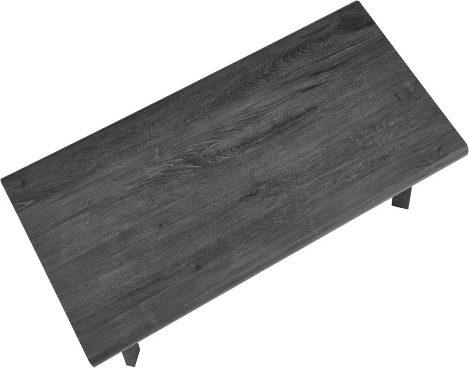 Konferenční stolek CT-F4512 GREY, mdf, šedá (120 x 60) cm přírodní