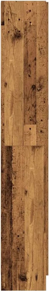 Skříň old wood 82,5 x 30,5 x 185 cm kompozitní dřevo 3318720