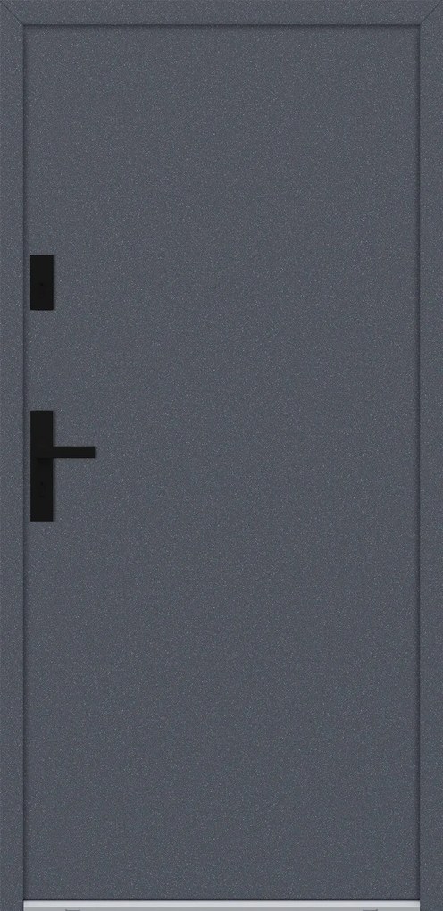 FM Turen - Feldmann & Mayer FM turen ATU68 M27 - blackline Orientace dveří: Levé, otevírání dovnitř, Dekor: Bílá, Standardní rozměr dveří včetně rámu: 100 cm x 200 cm - vnější rozměr rámu
