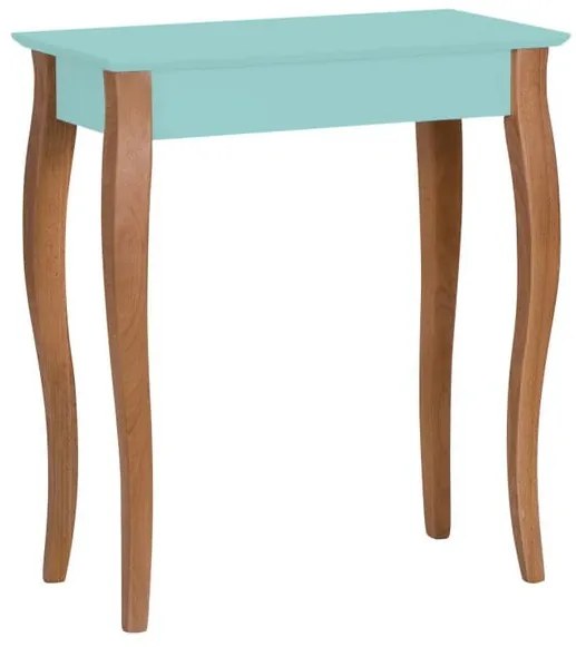 Světle tyrkysový konzolový stolek Ragaba Lillo, šířka 65 cm