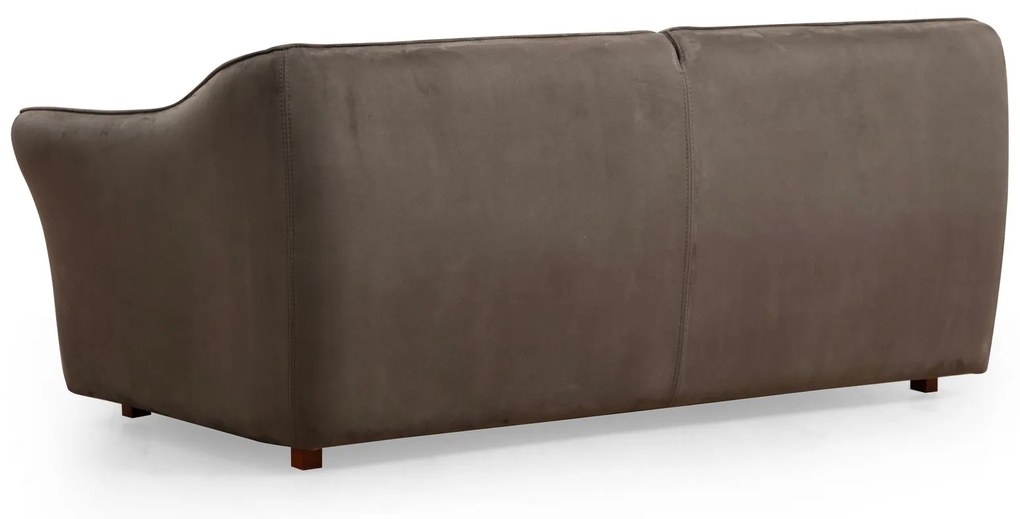 Hanah Home Čtyřmístná rohová pohovka MENTIS hnědá 360 cm