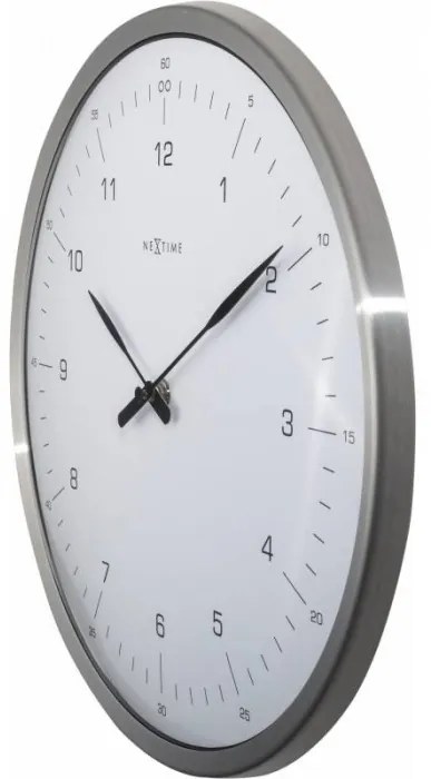 Designové nástěnné hodiny 3243wi Nextime 60 minutes 33cm