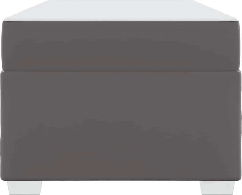 Rám postele Šedá 80 x 200 cm PVC 3399217