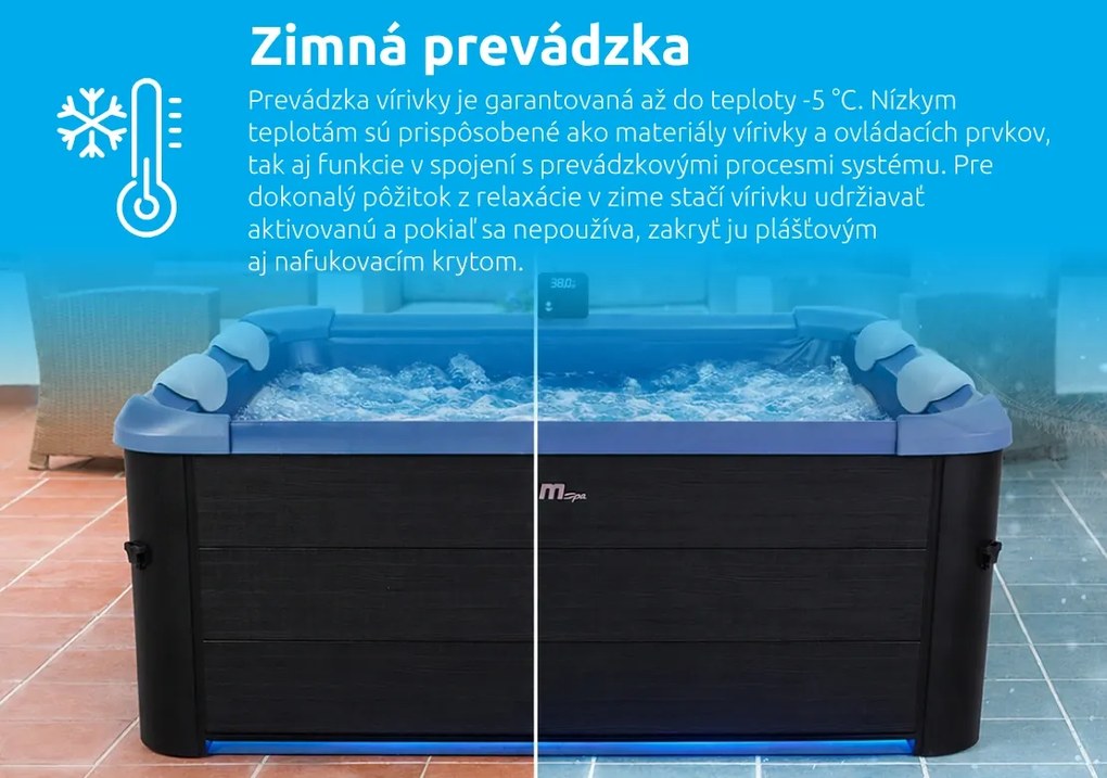 Mspa | Vířivý bazén MSPA Oslo Sapphire F-SA063W | 11400303