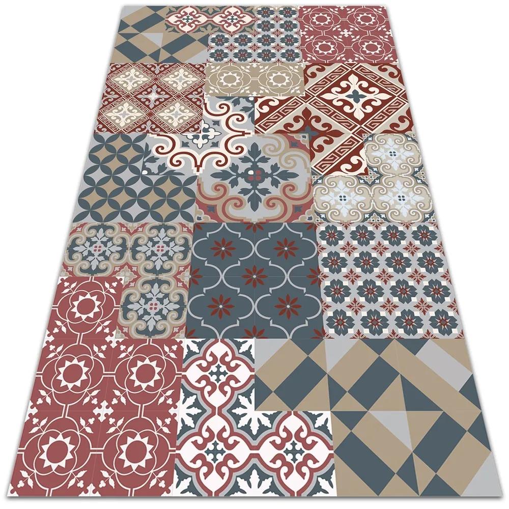 Terasový koberec různé vzory