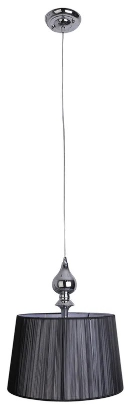 Černý závěsný lustr Gillenia pro žárovku E27  - Candellux